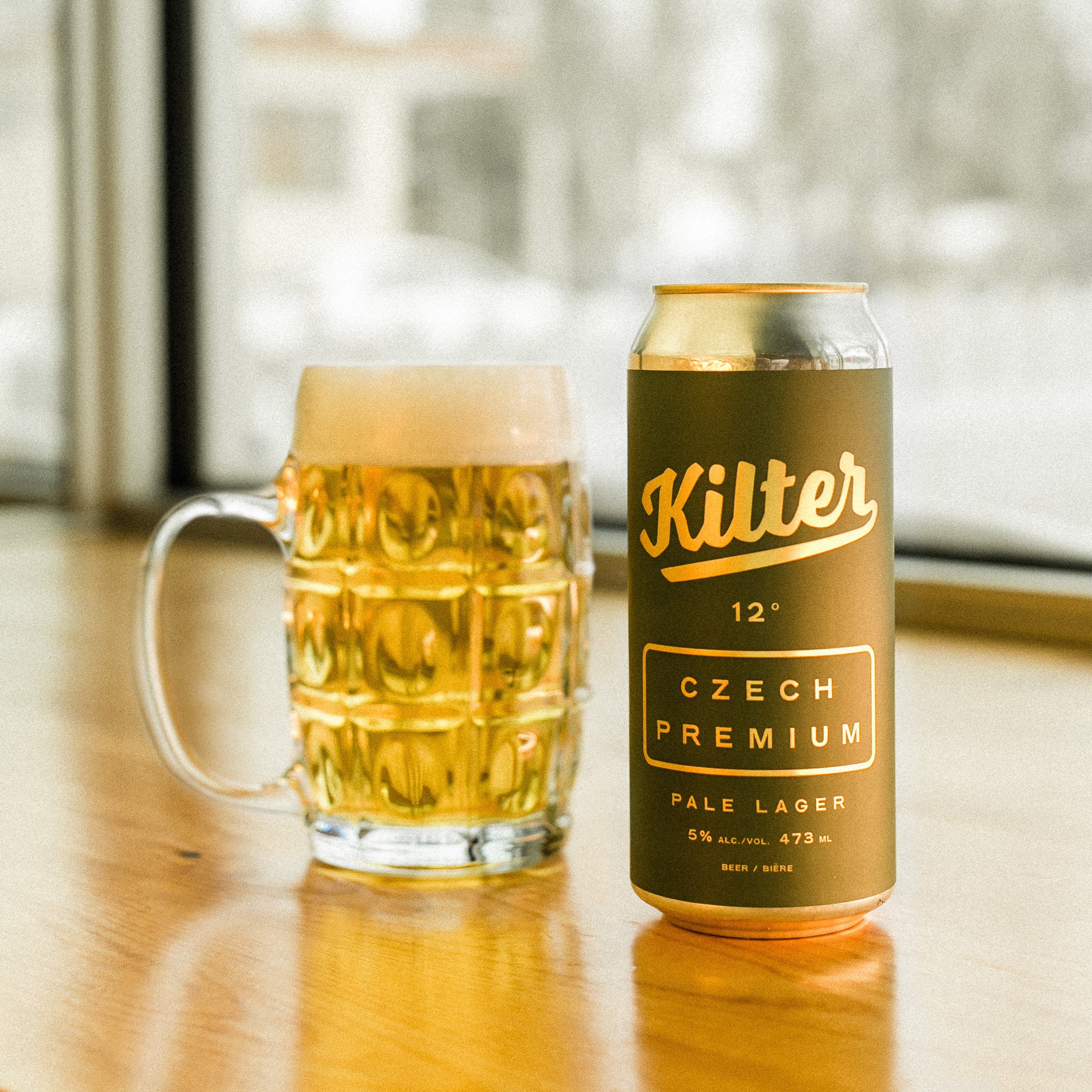 "Vintage Czech" Premium Pale Lager | Kilter Brewing Co.